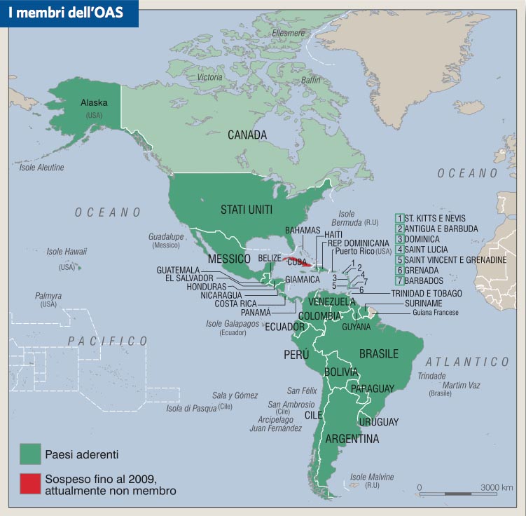 Organization of American States (Oas) Organizzazione degli stati ...