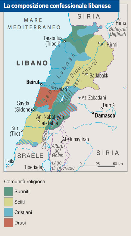Libano in "Atlante Geopolitico"