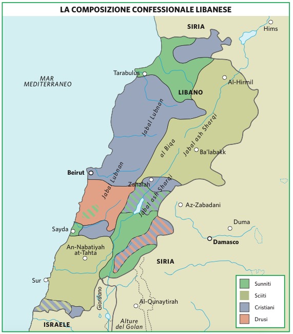 Libano in "Atlante Geopolitico"