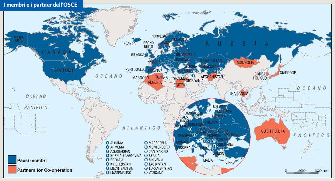 Organization for Security and Co-operation in Europe (Osce) in "Atlante ...