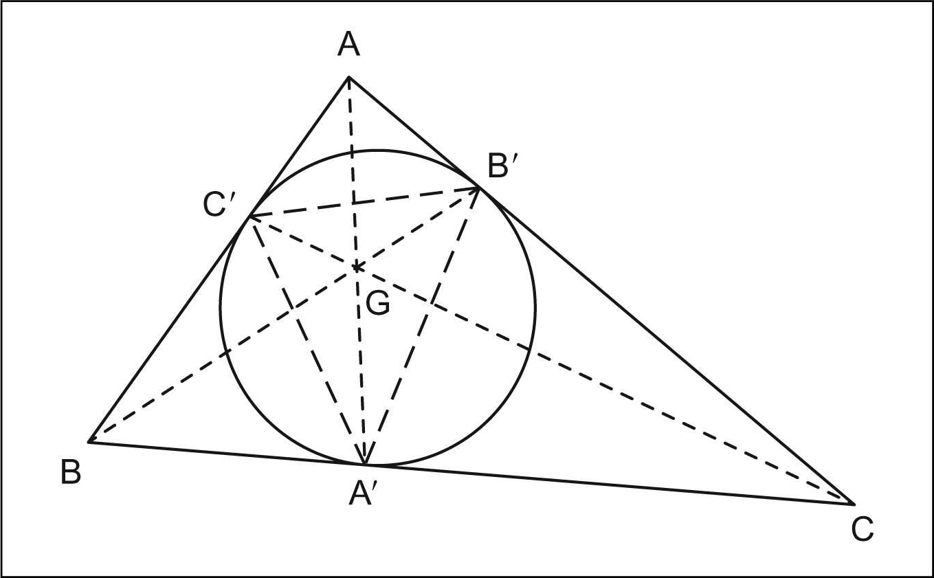 Gergonne, punto di in "Enciclopedia della Matematica"