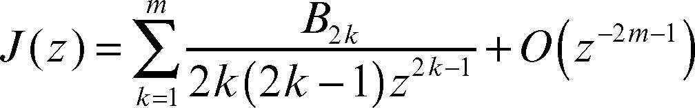 Binet, funzione di in "Enciclopedia della Matematica"
