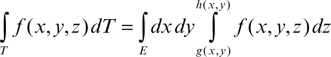 integrale multiplo in "Enciclopedia della Matematica"