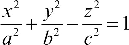 iperboloide in "Enciclopedia della Matematica"