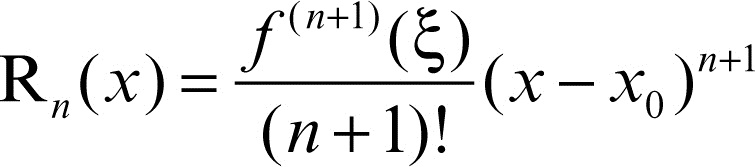 Lagrange, resto di in "Enciclopedia della Matematica"