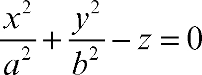 paraboloide in "Enciclopedia della Matematica"