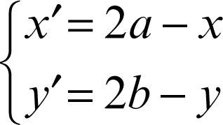 simmetria centrale in "Enciclopedia della Matematica"