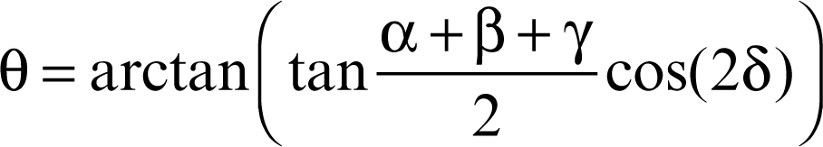 Snellius-Pothenot, problema di in "Enciclopedia della Matematica"