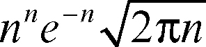 Stirling, formula di in "Enciclopedia della Matematica"
