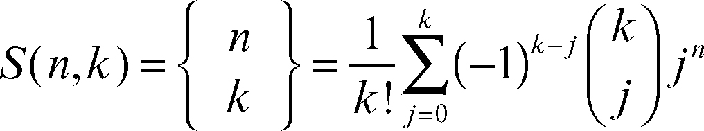 Stirling, numeri di in "Enciclopedia della Matematica"