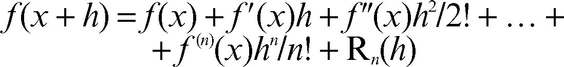 Taylor, formula di in "Enciclopedia della Matematica"