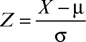 variabile normale standardizzata in "Enciclopedia della Matematica"
